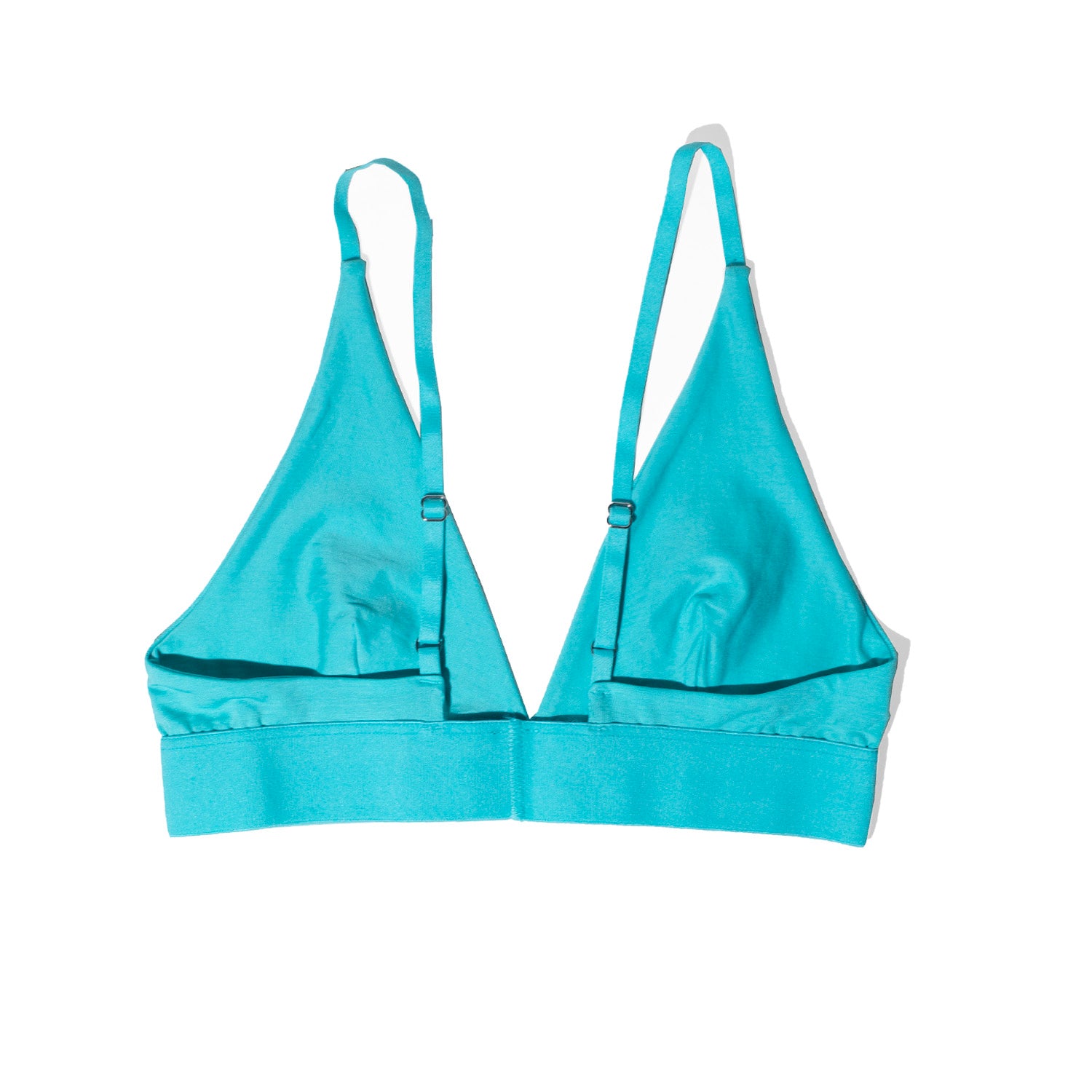 Baserange Triangle Bra in Charles Turquoise – JUDITH