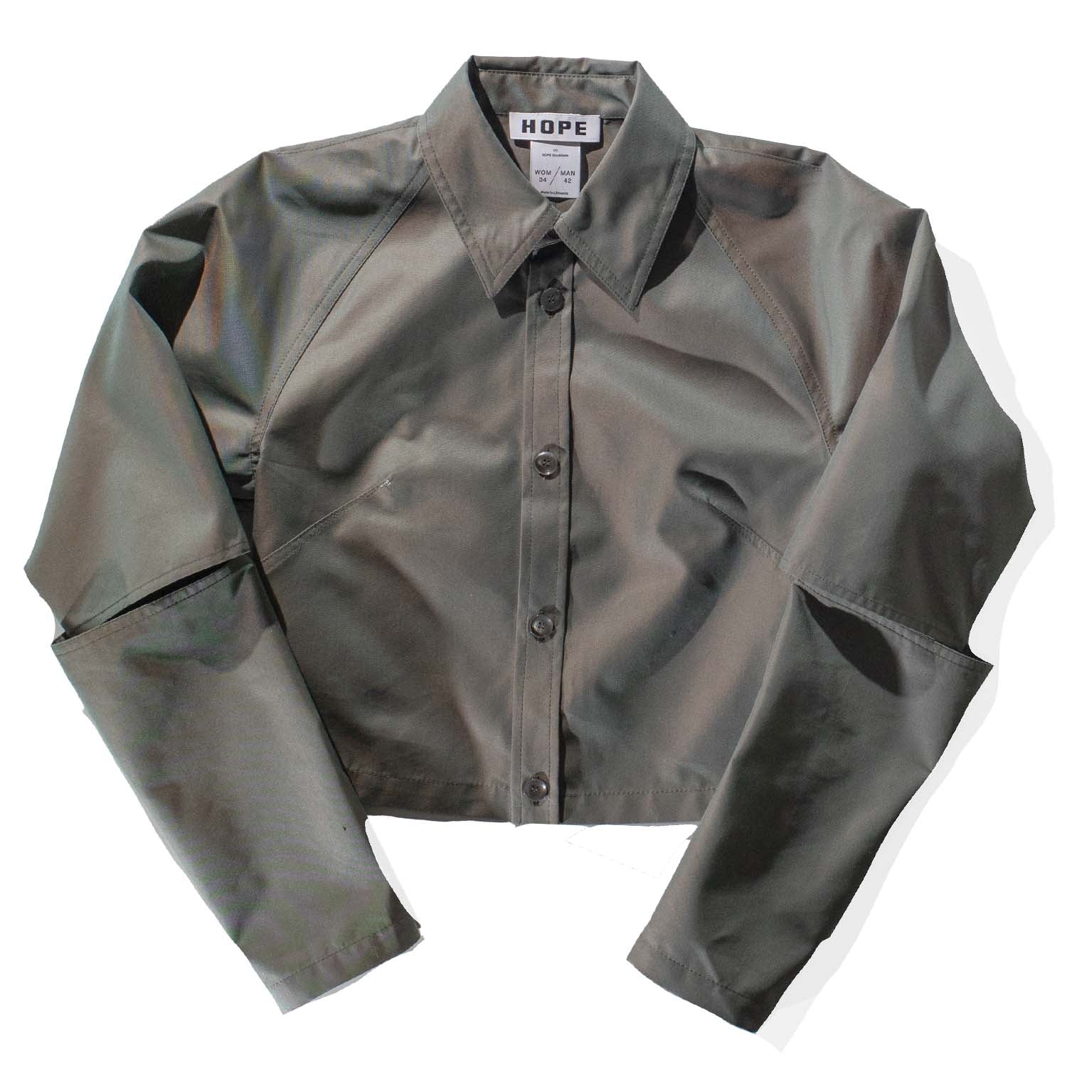 Hope Matrix Shirt in Green 2 Tone – JUDITH