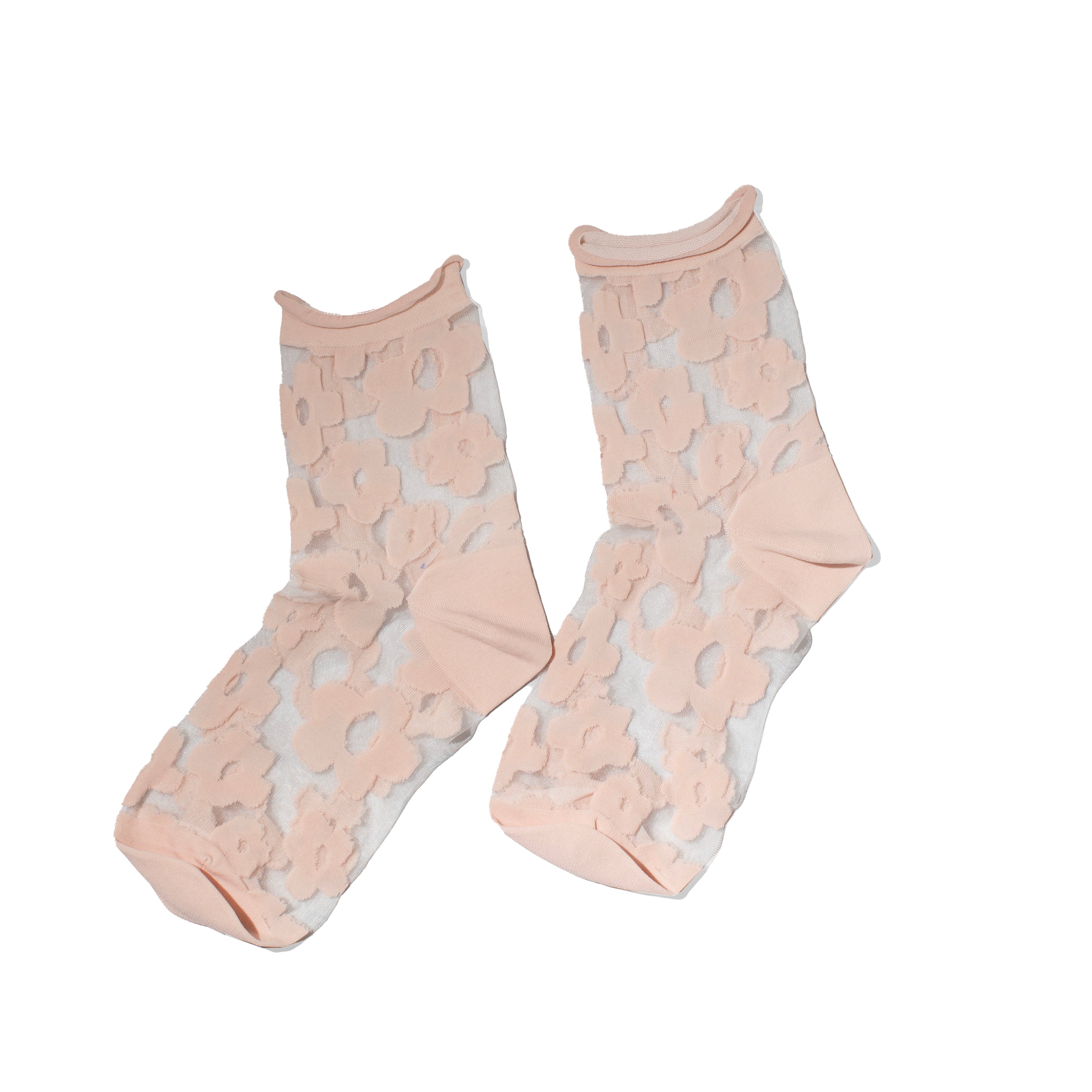 Hansel from Basel Pop Sheer Short Crew in Blush – JUDITH