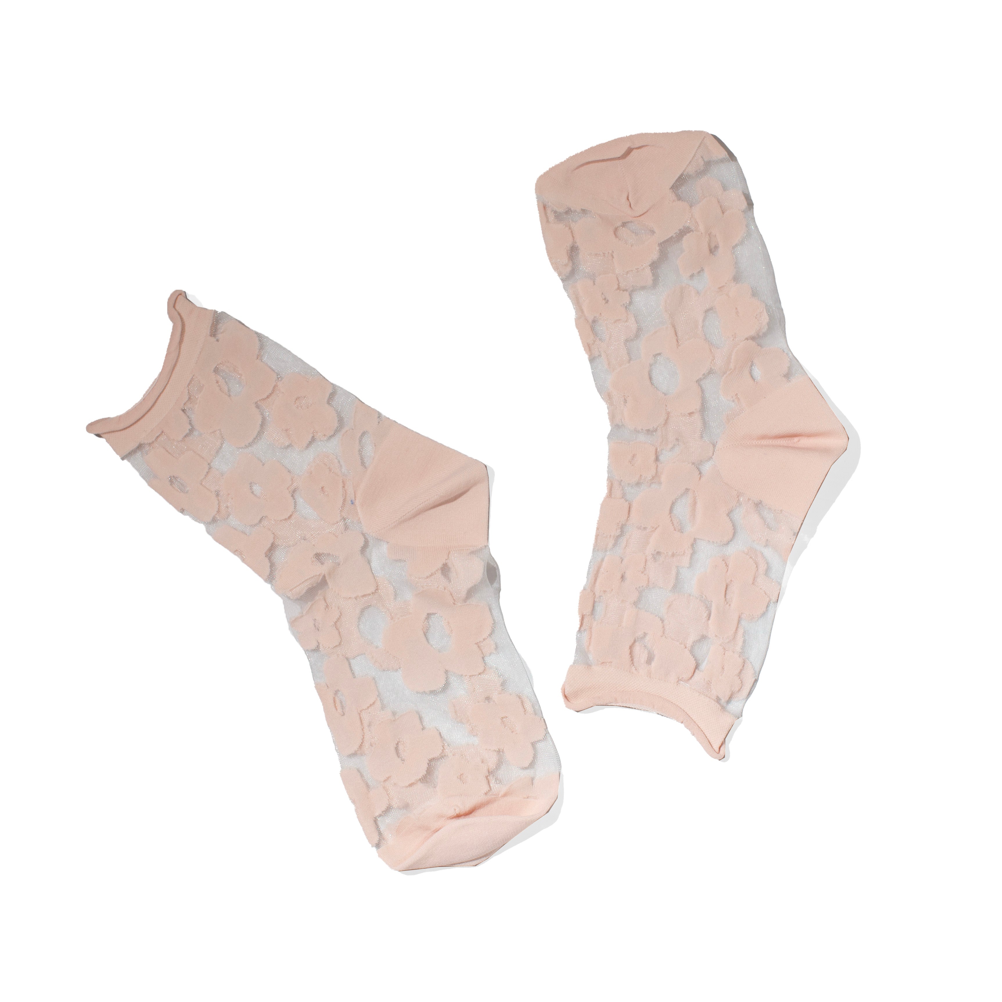 Hansel from Basel Pop Sheer Short Crew in Blush – JUDITH