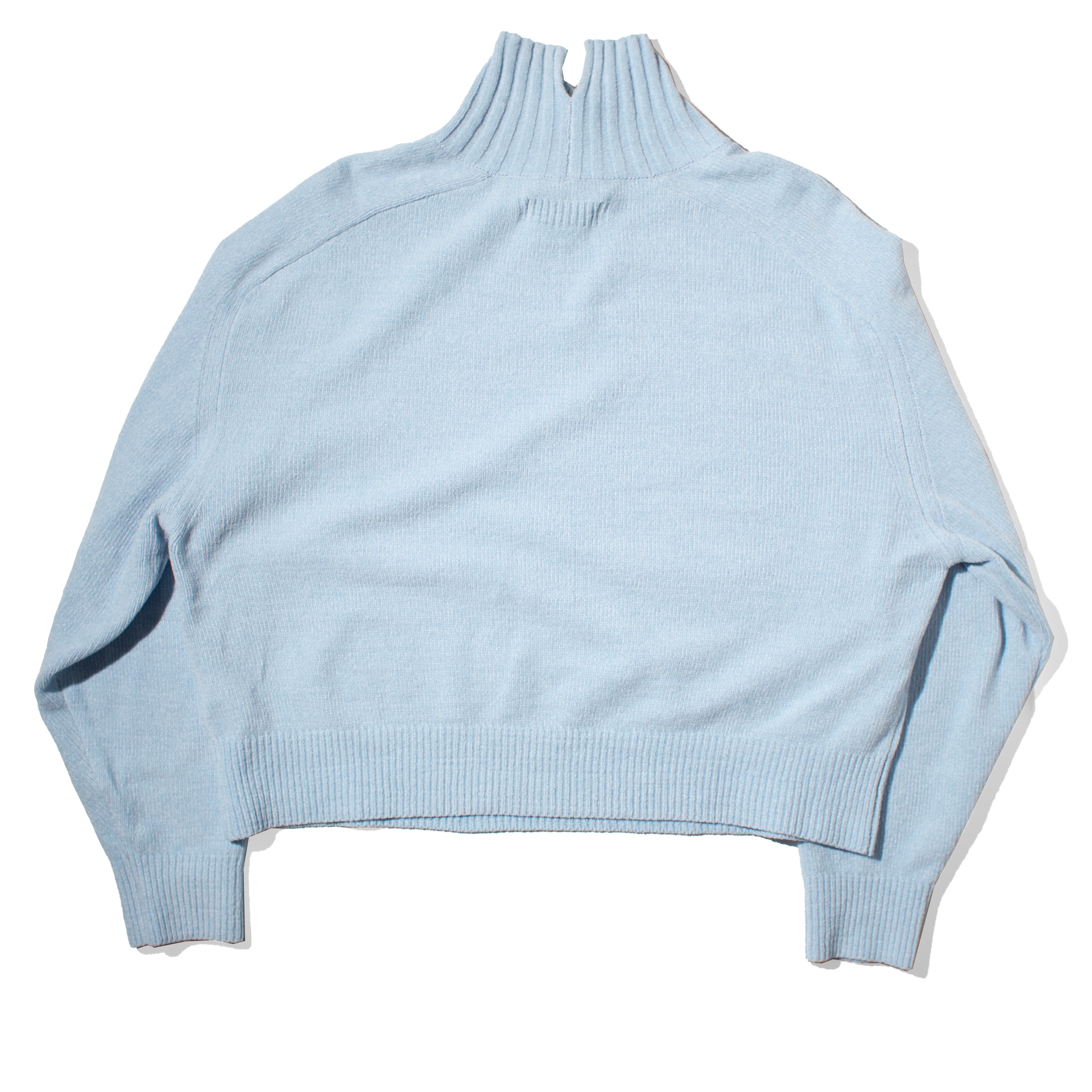 Sayaka Davis Highneck Sweater in Baby Blue – JUDITH