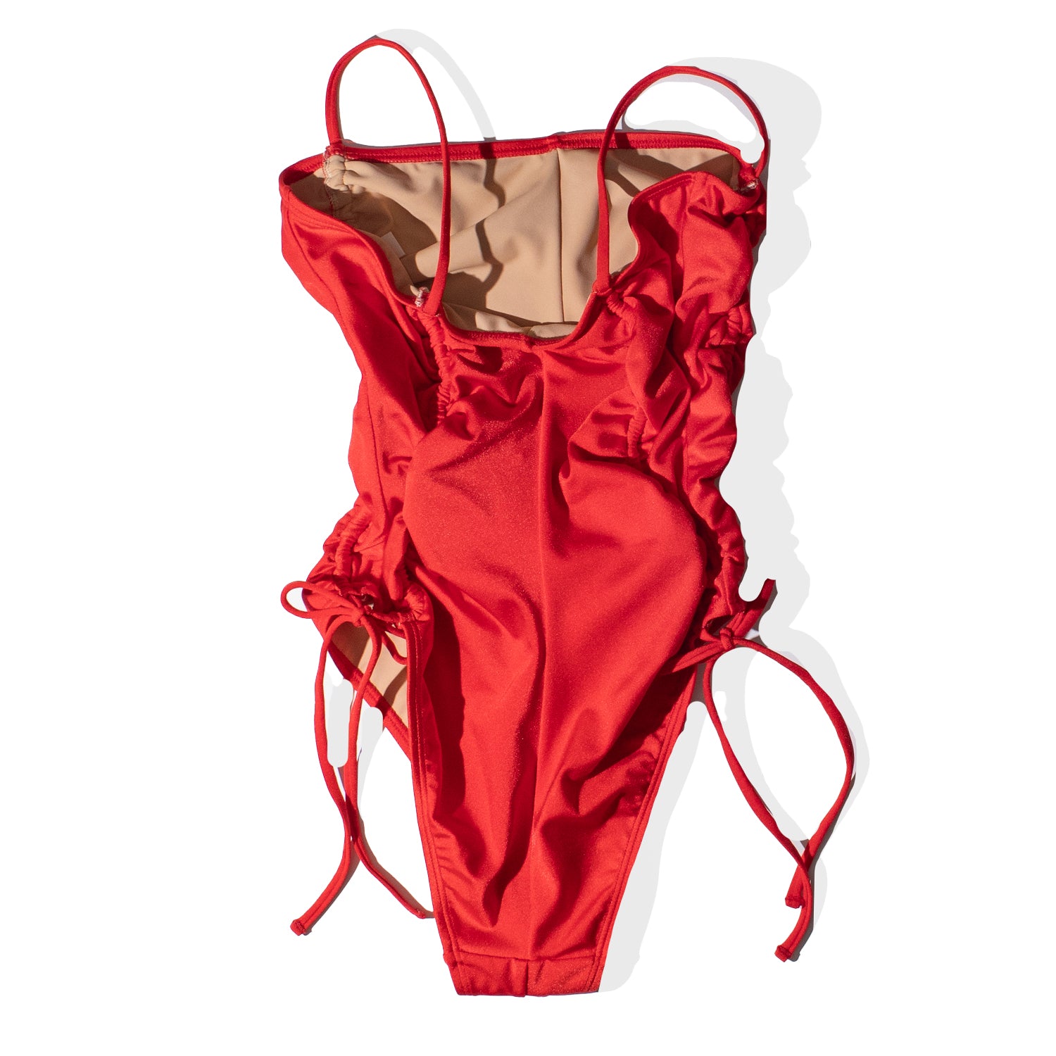 Nu Swim Disco Suit in Lobster – JUDITH